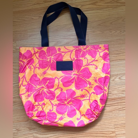 ALOHA Collection | Bags | Aloha Collection Vibrant Pink And Orange Tote ...